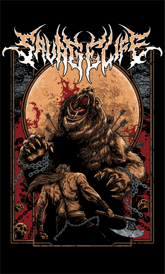 Savage Conquest Battle Flag - Unleash Primal Fury – Savage Merch